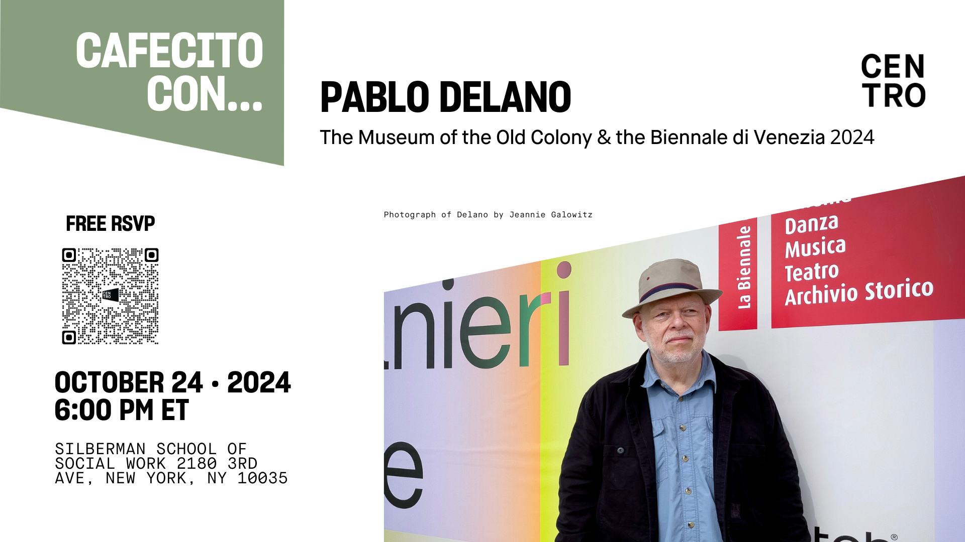 Cafecito con… Pablo Delano: The Museum of the Old Colony & the Biennale di Venezia 2024 ...